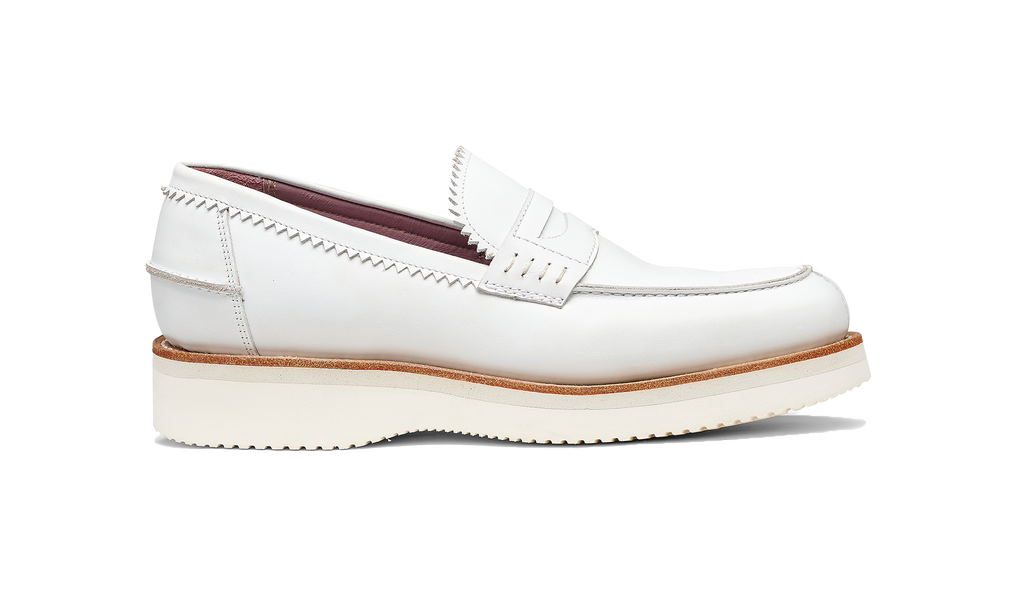 Maddie - White Leather | Barker Shoes Europe