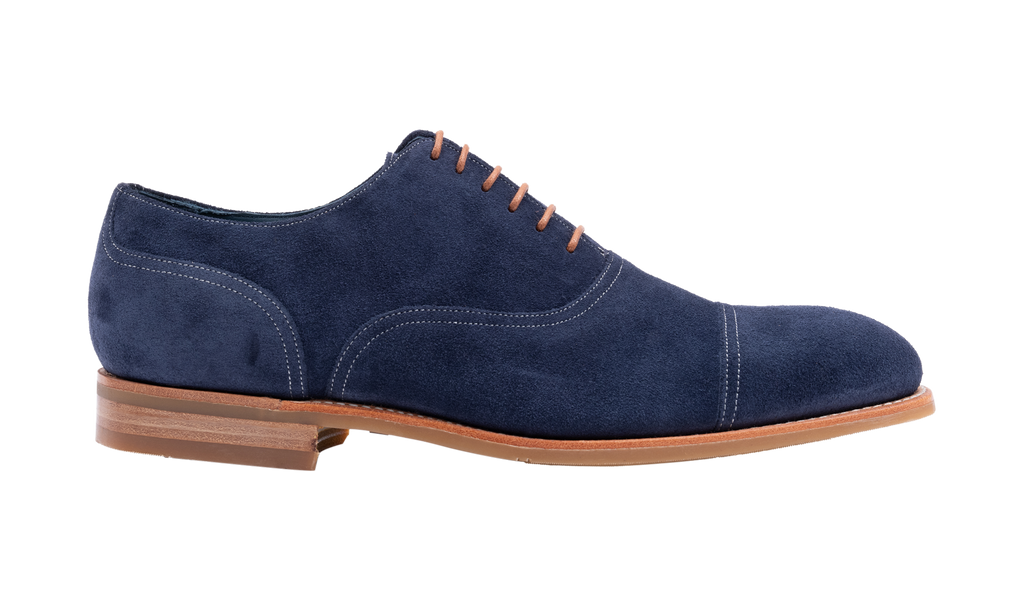 Pullman - Blue Suede | Barker Shoes Europe
