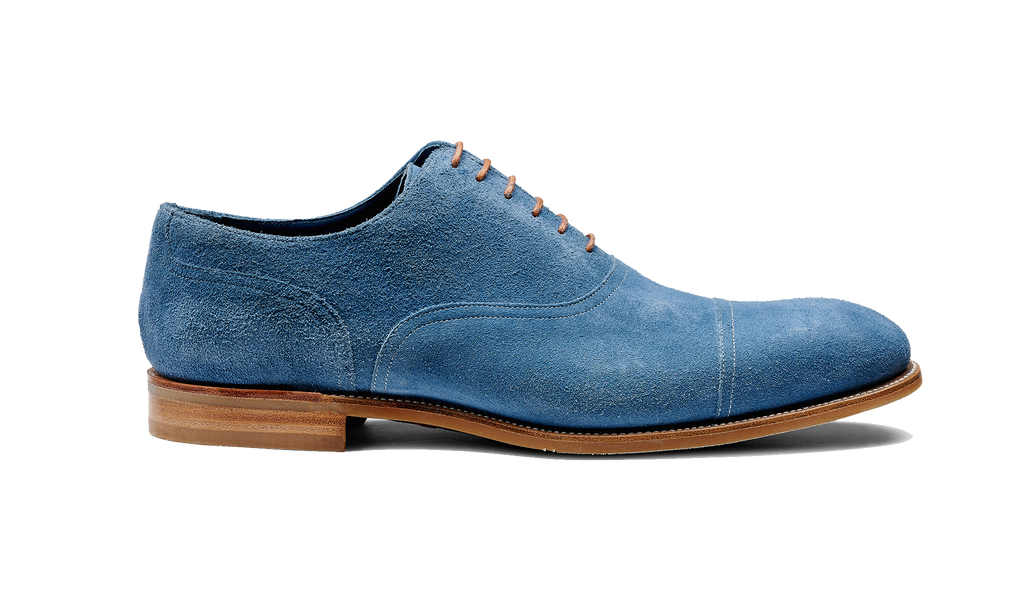 Pullman - Cobalt Suede Suede | Barker Shoes Europe