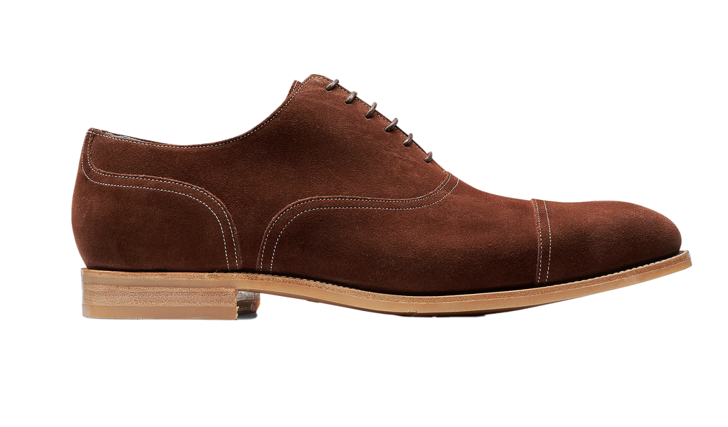 Pullman - Mid Brown Suede | Barker Shoes Europe