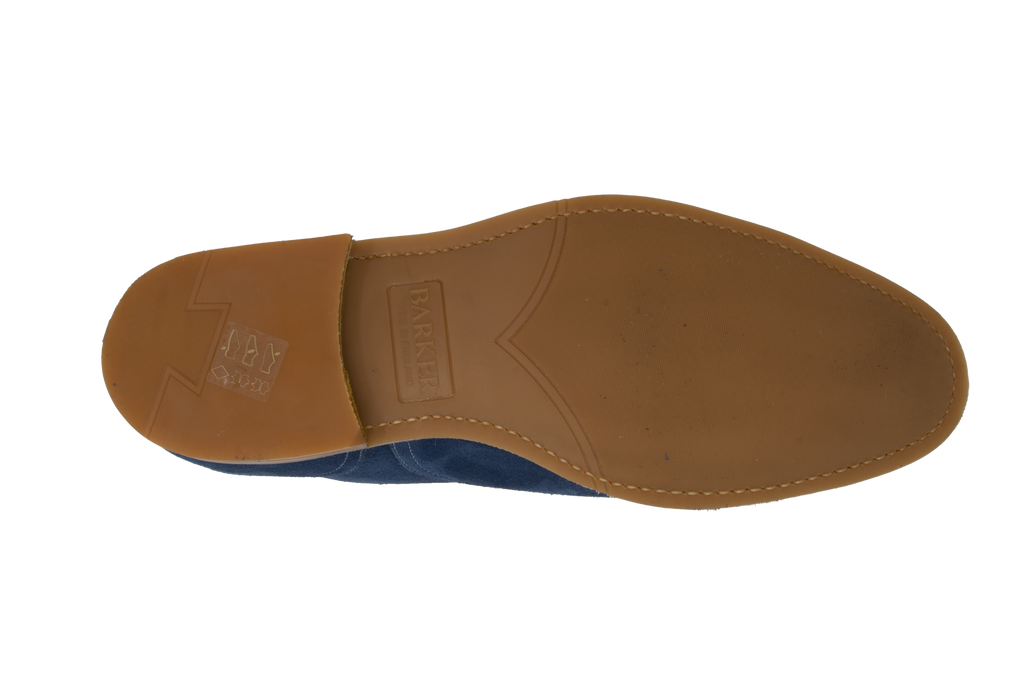 Pullman - Bluette Suede | Barker Shoes Europe
