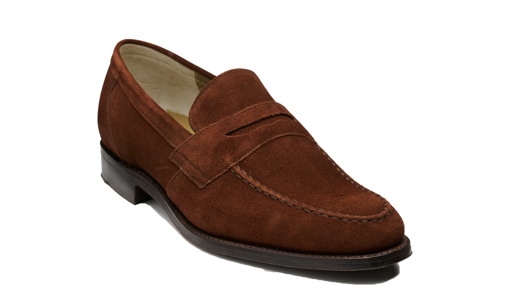 Warner - Pecan Suede | Barker Shoes Europe