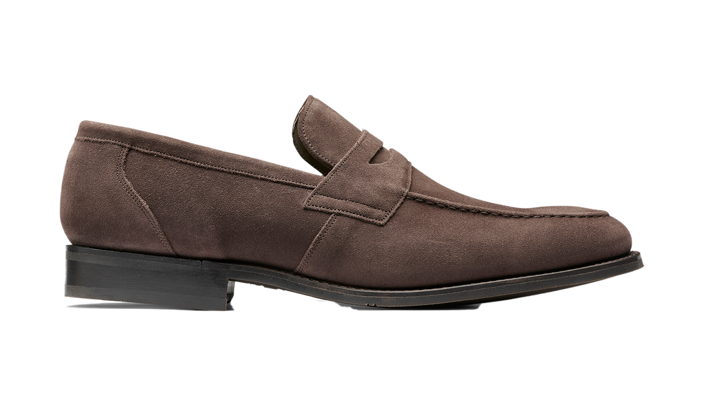 Warner - Chocolate Suede | Barker Shoes Europe