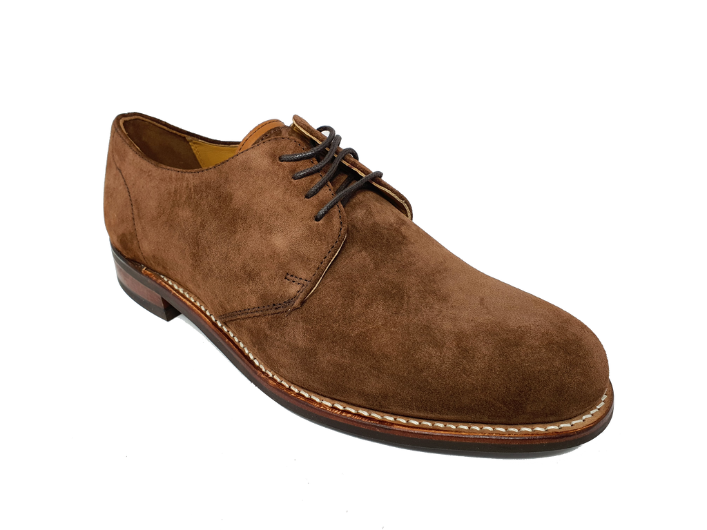 Derby - Walnut Suede | Barker Shoes Europe