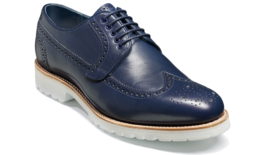 Hawk - Navy Calf | Barker Shoes Europe